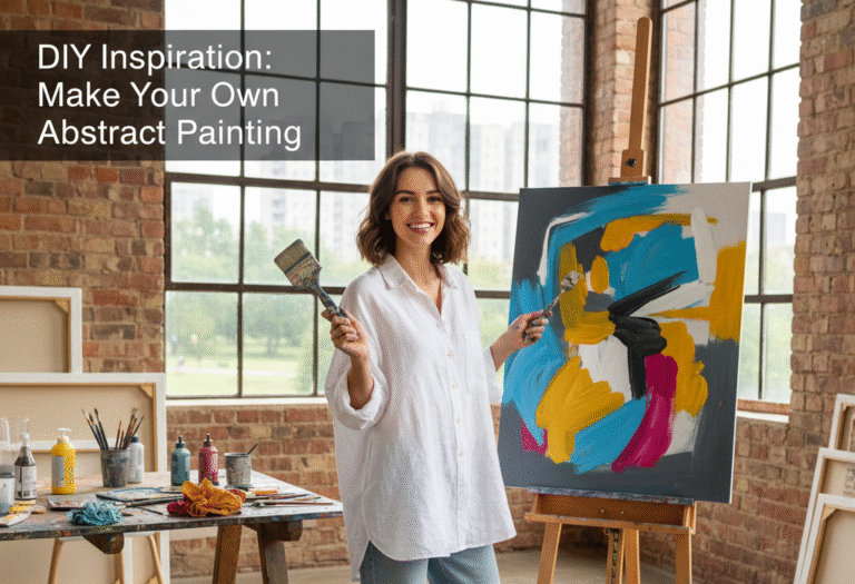 7 Easy Steps: DIY Abstract Painting Ideas to Transform Your Creative ...